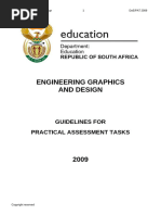 Engineering Graphics & Design PAT GR 12 2025 Eng | PDF | Educational ...