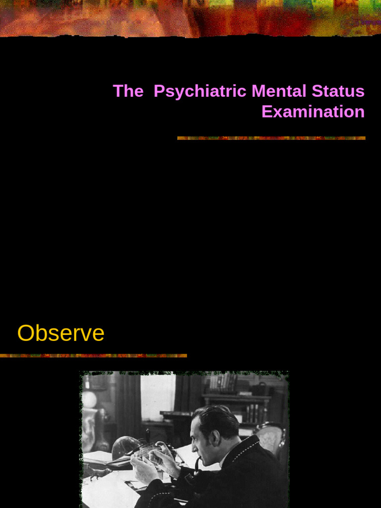 Hx and MSE | PDF | Psychology | Behavioural Sciences