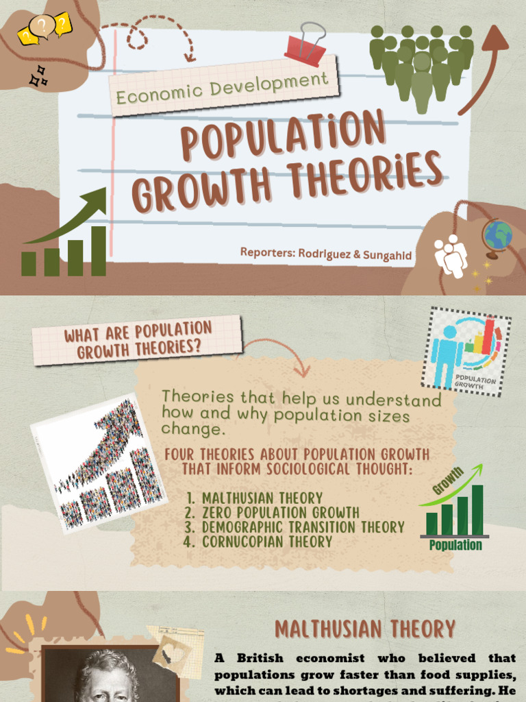 Key Population Growth Theories Explained | PDF | Economics | Economies