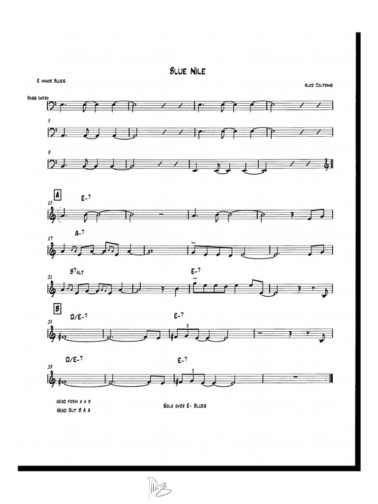 Blue Nile Chart | PDF