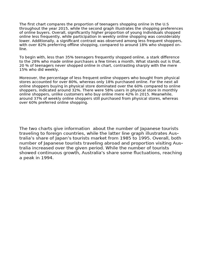 writing task-1 mixed chart | PDF