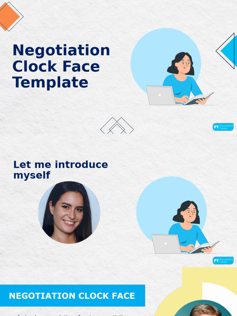 Negotiation Clock Face Template | PDF | Bargaining | Negotiation