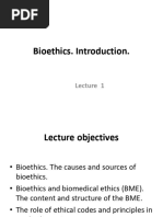 Introduction To Bioethics (10-1) | PDF | Bioethics | Science