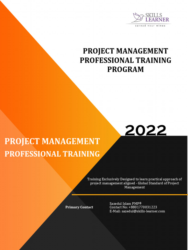 Proposal - PMP - Training V 2.0 | PDF | Project Management | Project ...