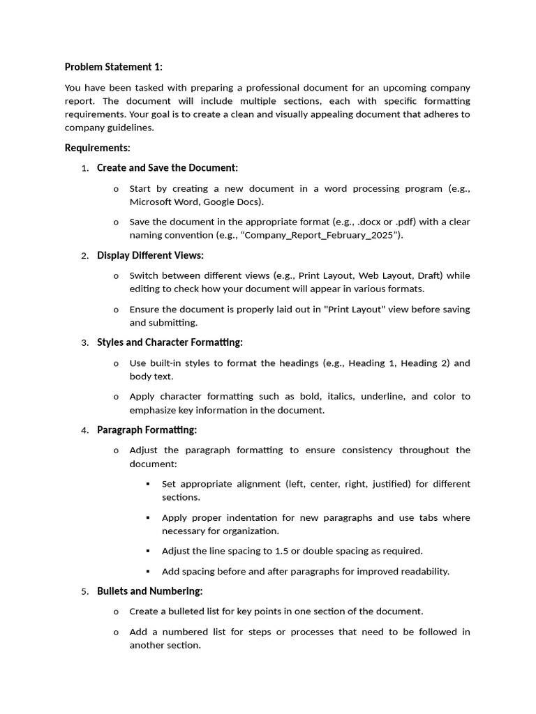 Basic IT Tool - UNit - 3 - Problem Statement | PDF | Hyperlink | Citation