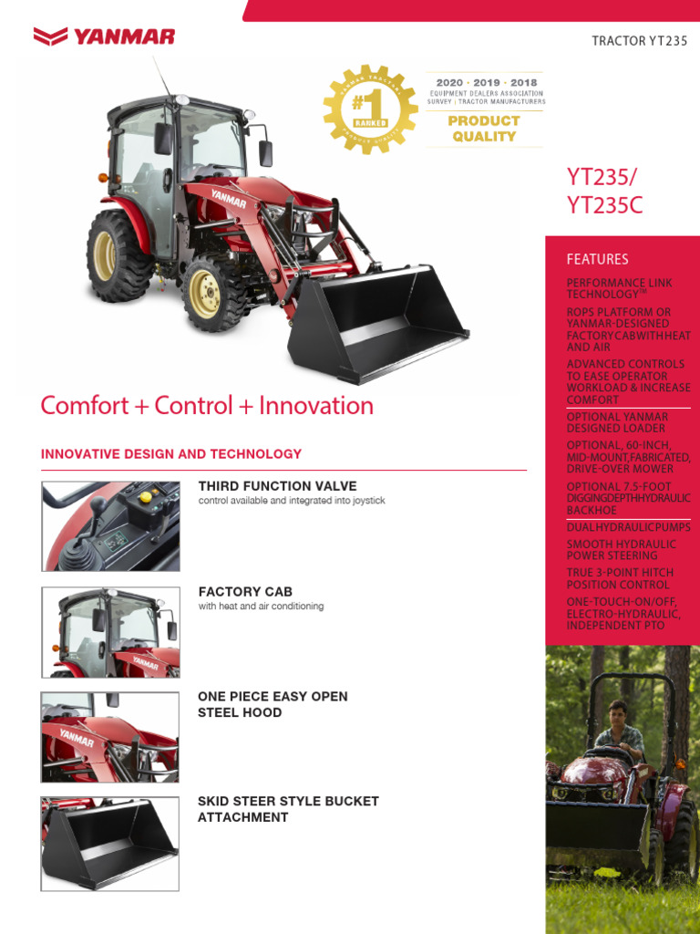 2020-YT2-Brochure | PDF | Loader (Equipment) | Tractor