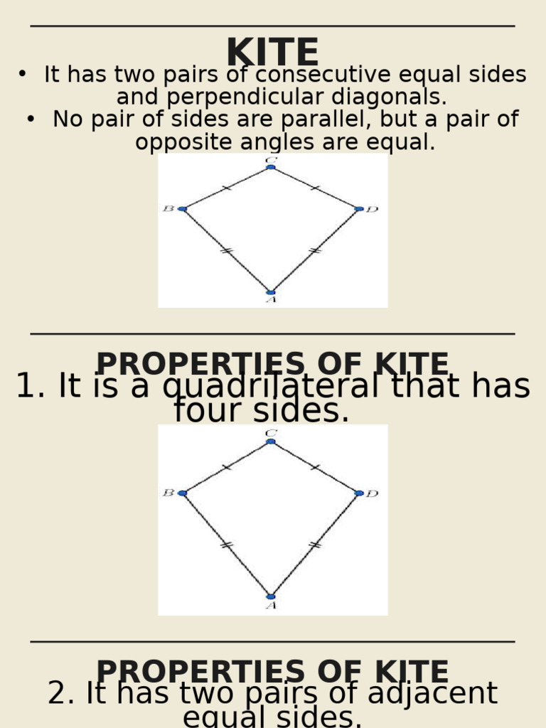 Kite and Trapezoid (1) | PDF
