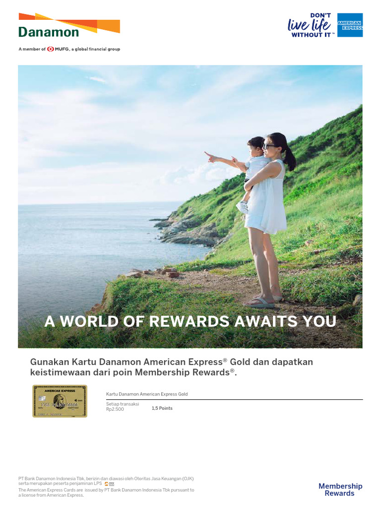 Keuntungan Kartu Danamon Amex Gold | PDF