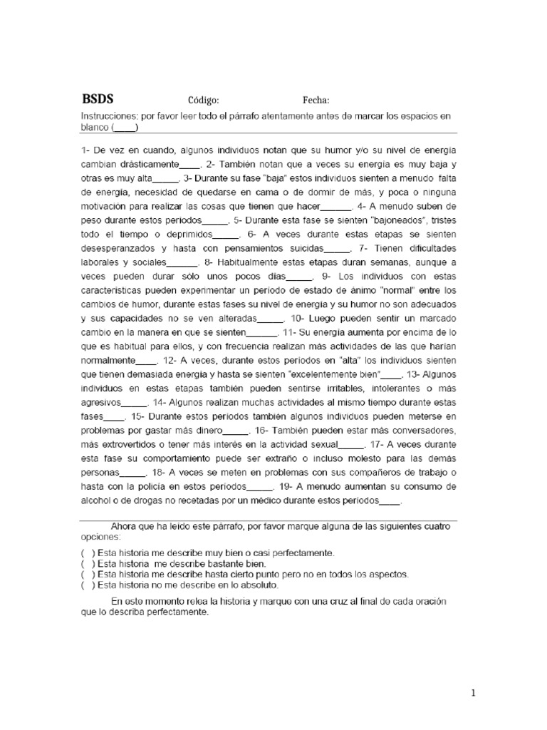 Bsds | PDF