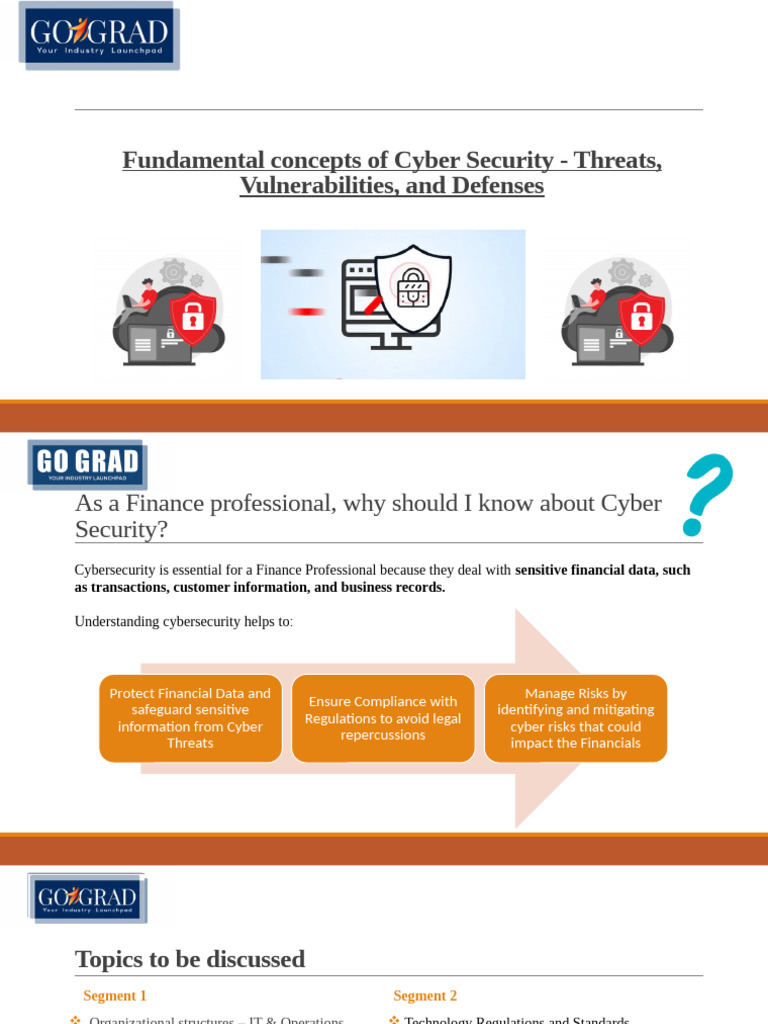 Fundamental Concepts Of Cyber Security Threats Vulnerabilities And