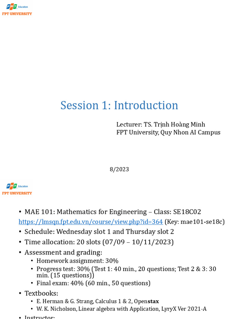 Engineering Math Course Guide | PDF | Mathematics | Algebra