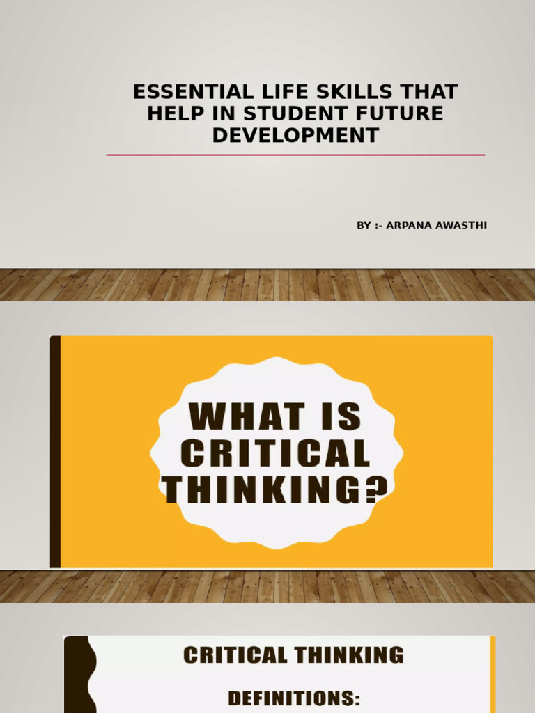 Life Skills | PDF