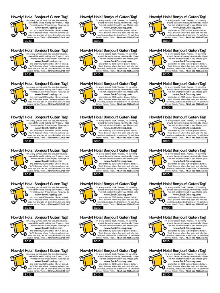 BookCrossing ETQ | PDF