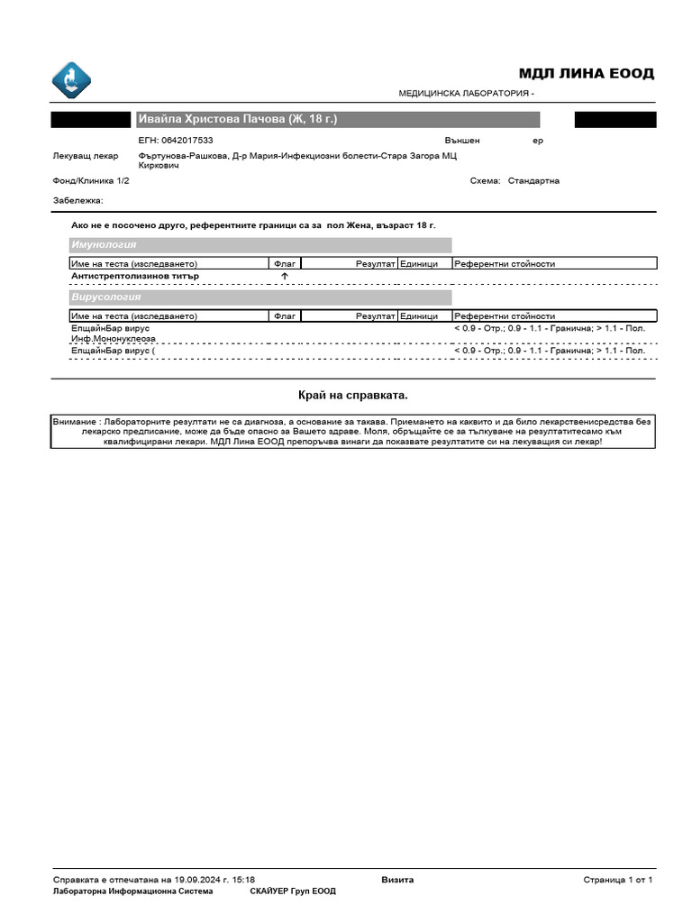 Pat Test Result | PDF