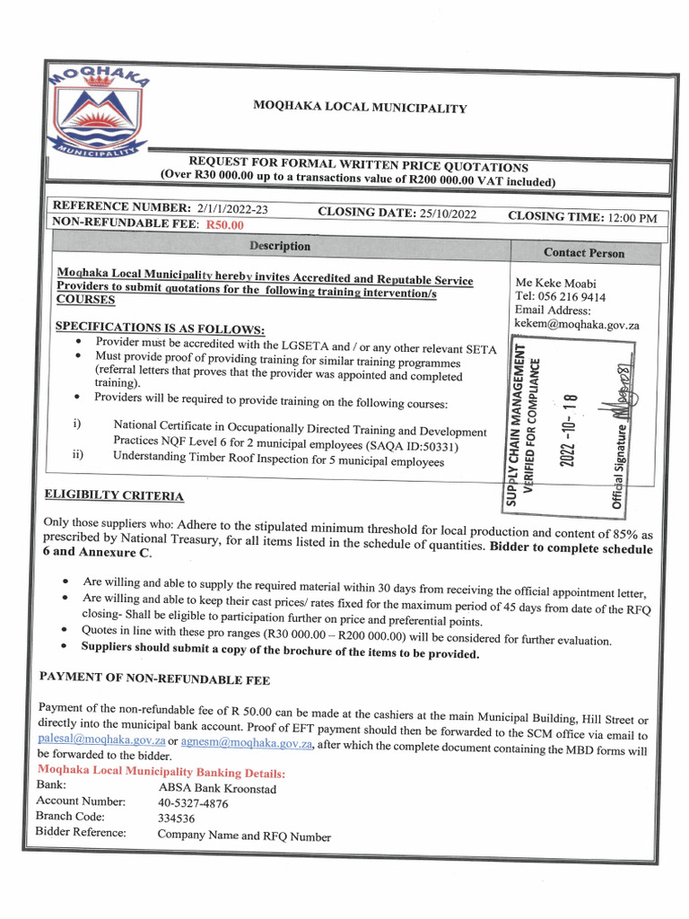 training courses | PDF