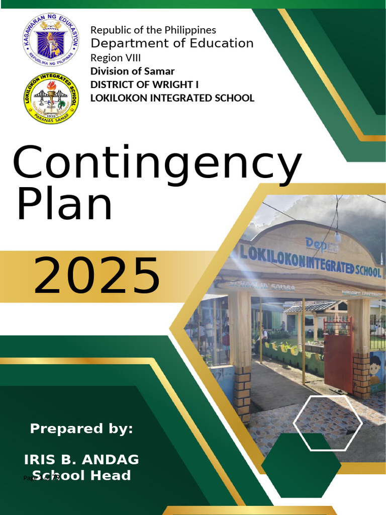 2025 Conplan Final Na Gud | PDF | Landslide | Earthquakes