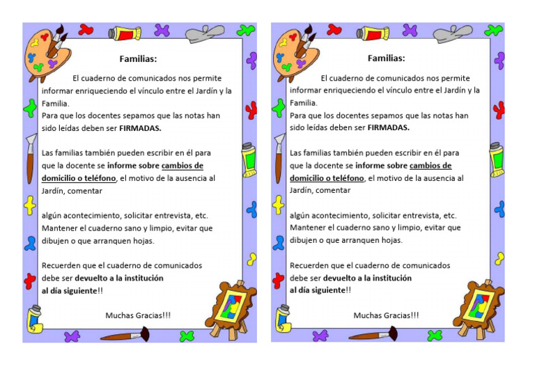 Cuaderno de Comunicados | PDF