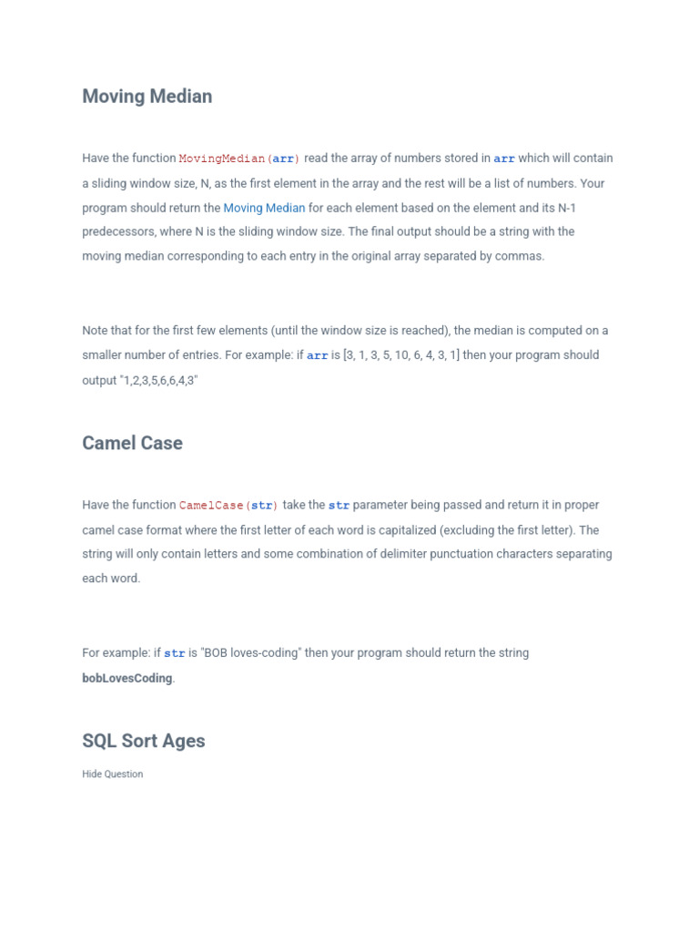 React Js Assessment Test | PDF