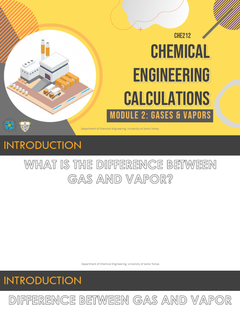 Module 2 - Gases and Vapors | PDF | Vapor | Humidity