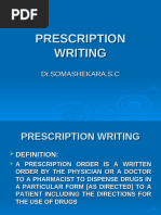 Sample Medical Prescription Format | PDF