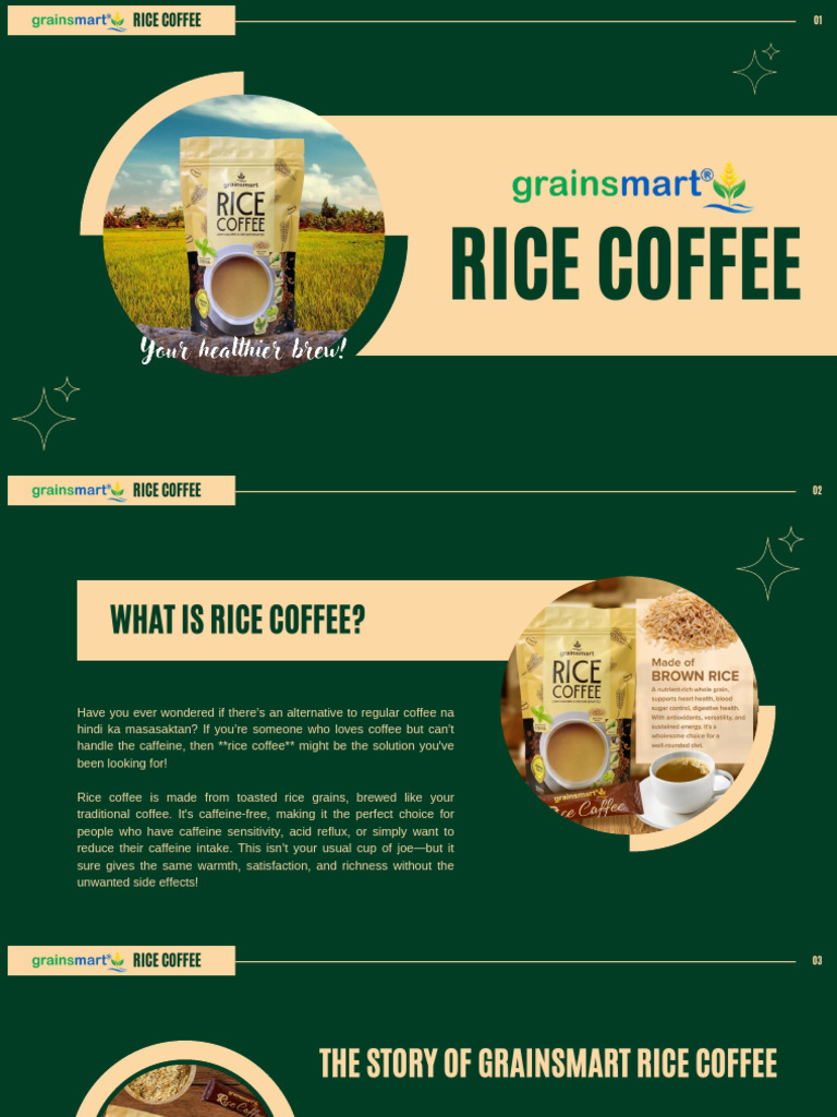 Grainsmart Rice Coffee Ebook | PDF | Coffee | Drink