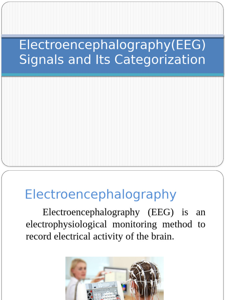 Electroencephalography (EEG) Signals and Its Categorization | PDF | Electroencephalography ...