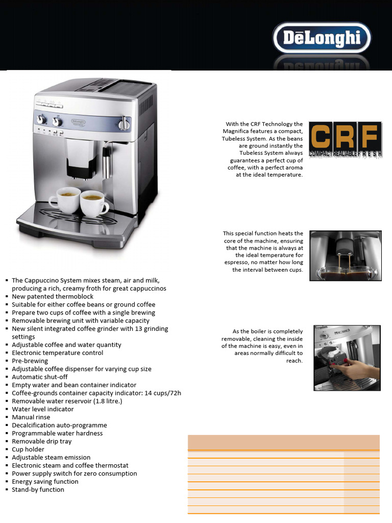 Automatic Coffee Machine | PDF | Coffee
