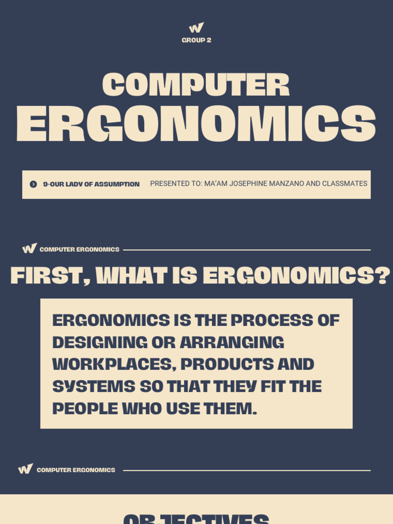 Computer Ergonomics | PDF | Diseases And Disorders