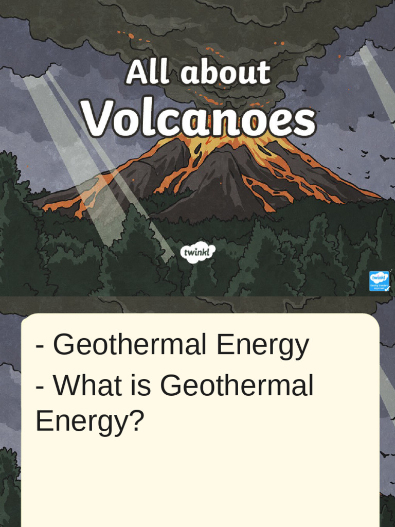 Energy From Volcanoes for Human Use (1) | PDF | Volcano | Types Of ...