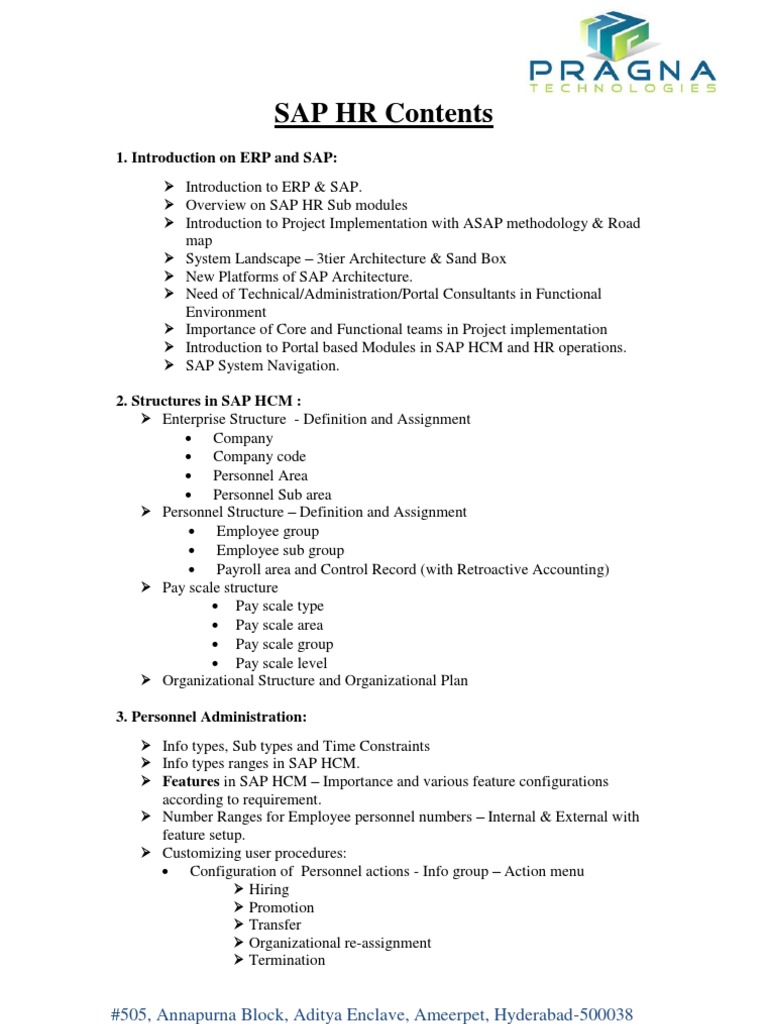 Sap HR HCM | PDF | Payroll | Business Process