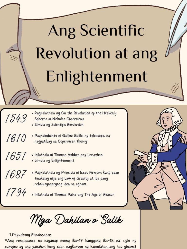Ang Scientific Revolution at Ang Enlightenment | PDF