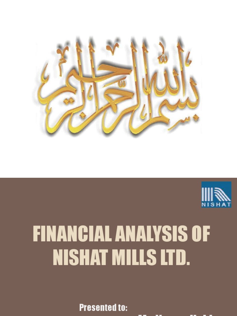 Nishat Mills Presentation | PDF | Textiles | Employment