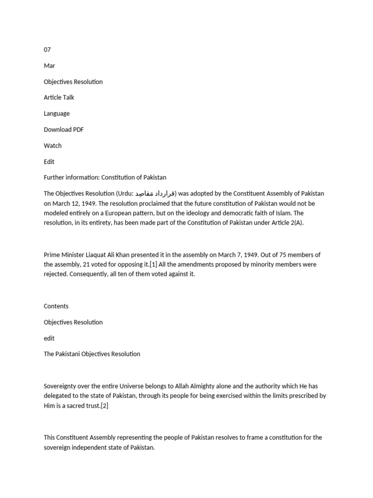 3 constitions about and objective resolution | PDF | Political Science