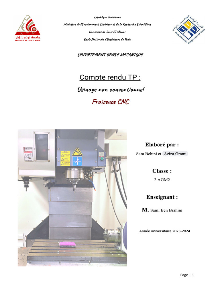 Usinage CNC | PDF