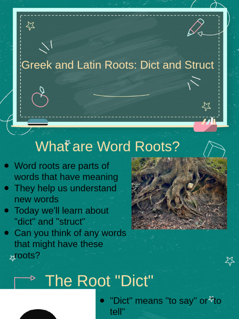 Thursday Root Words Dict and Struct | PDF