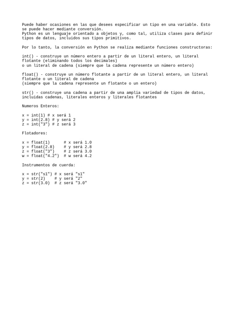 Especificar Un Tipo De Variable Pdf 3796