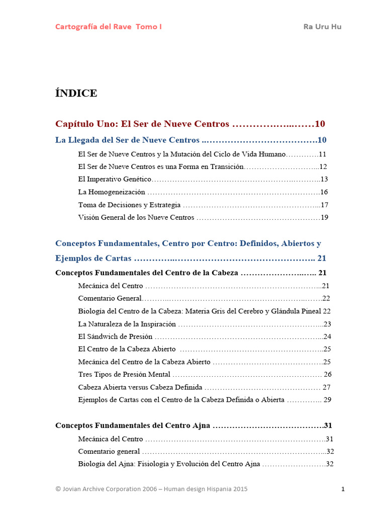 Carto 1 Ndice | PDF | Biología