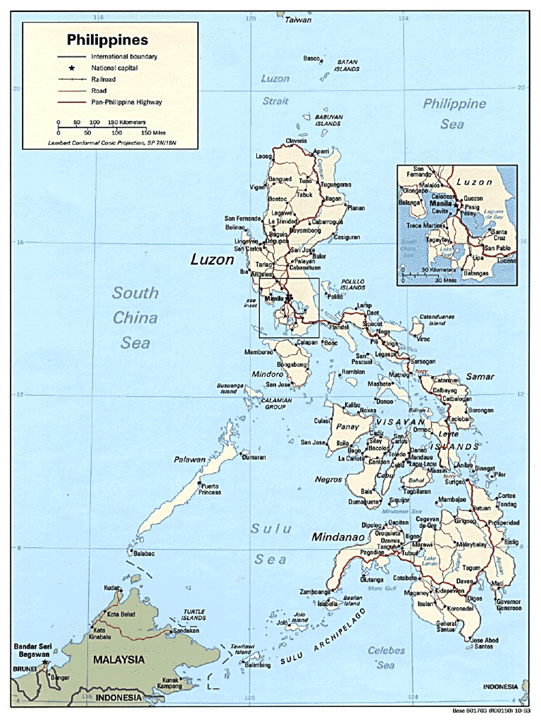 Map of The Philippines | PDF