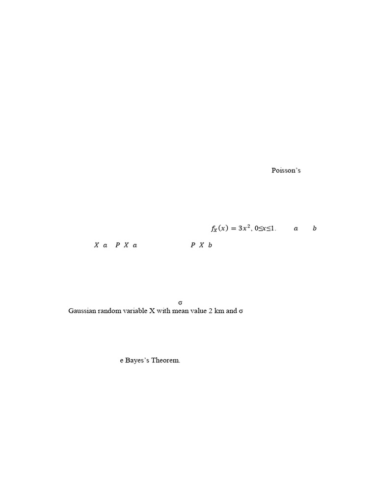 Unit 1 Assignment | PDF | Probability Distribution | Random Variable Unit 1 Assignment | PDF | Probability Distribution | Random Variable