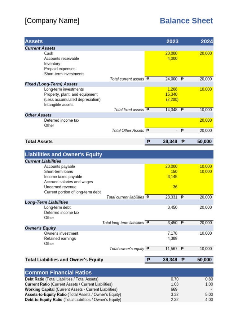 Milestone3 - 2 Balance-Sheet | PDF | Equity (Finance) | Balance Sheet