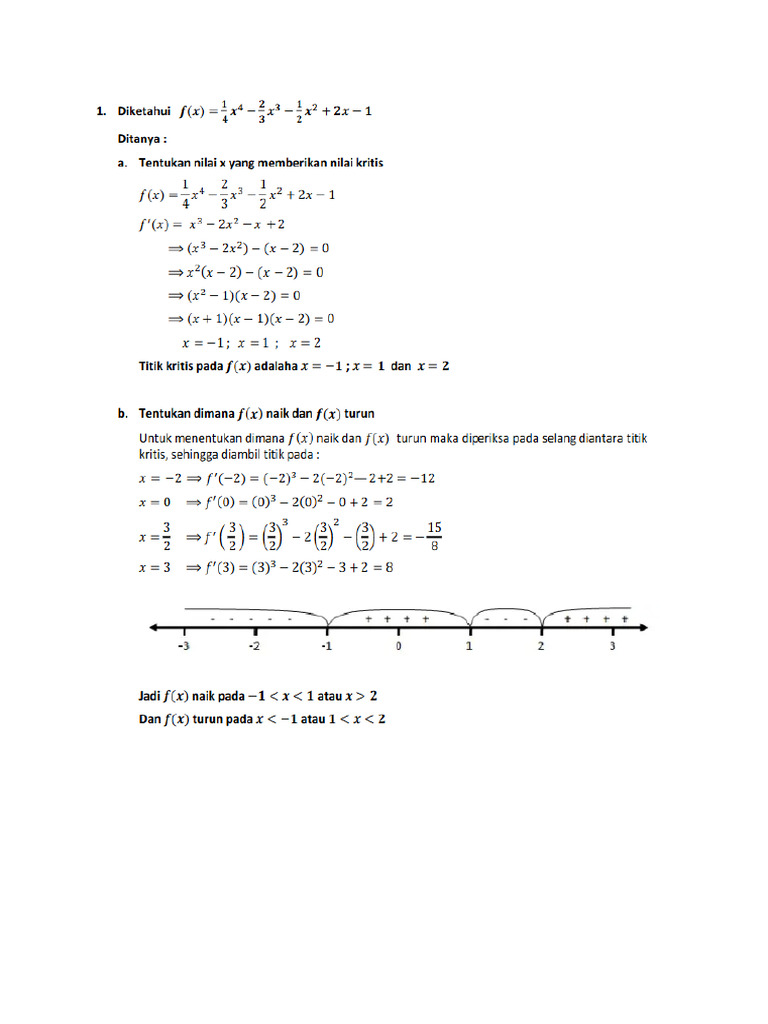 Bayu Aji Anggara Pratama(052978983) - Tugas 3 Kalkulus I | PDF