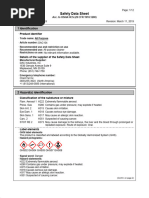 Spic and Span Disinfectant Cleaner SDS | PDF | Occupational Safety And ...