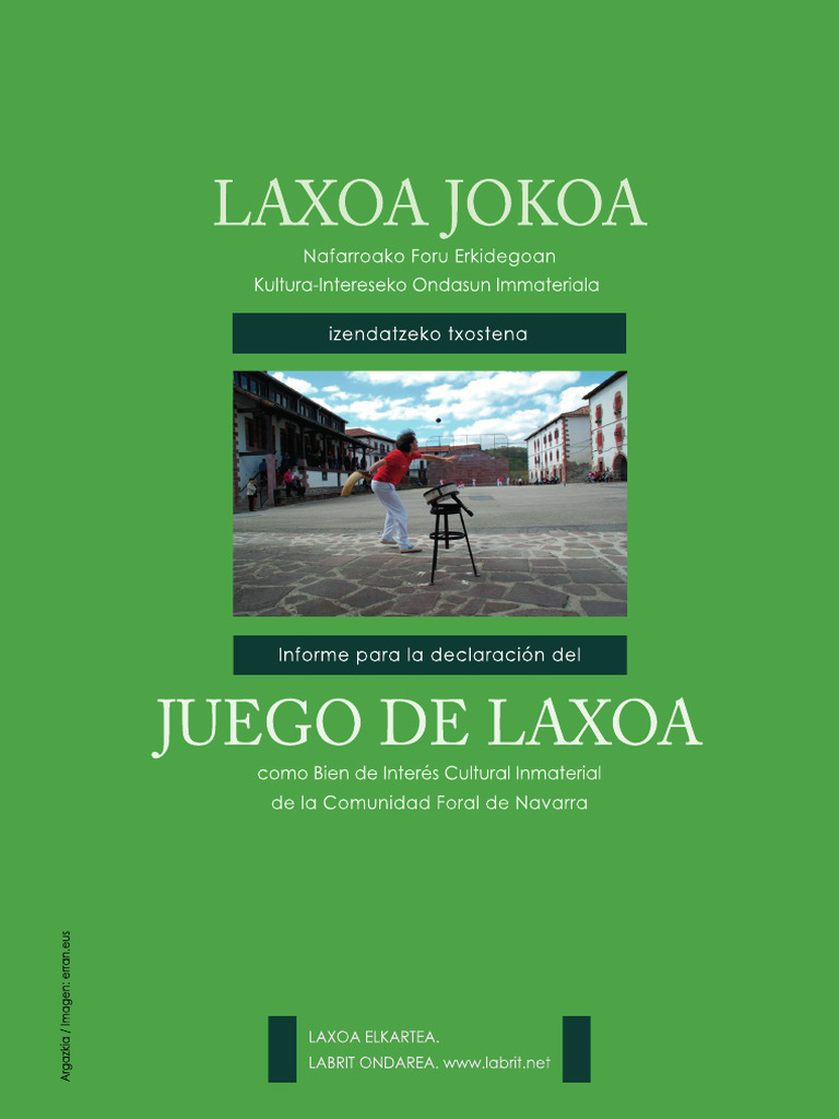 (2017)-LAXOA-Labrit-Arraztoa,T-Informe_BIC | PDF | Patrimonio cultural