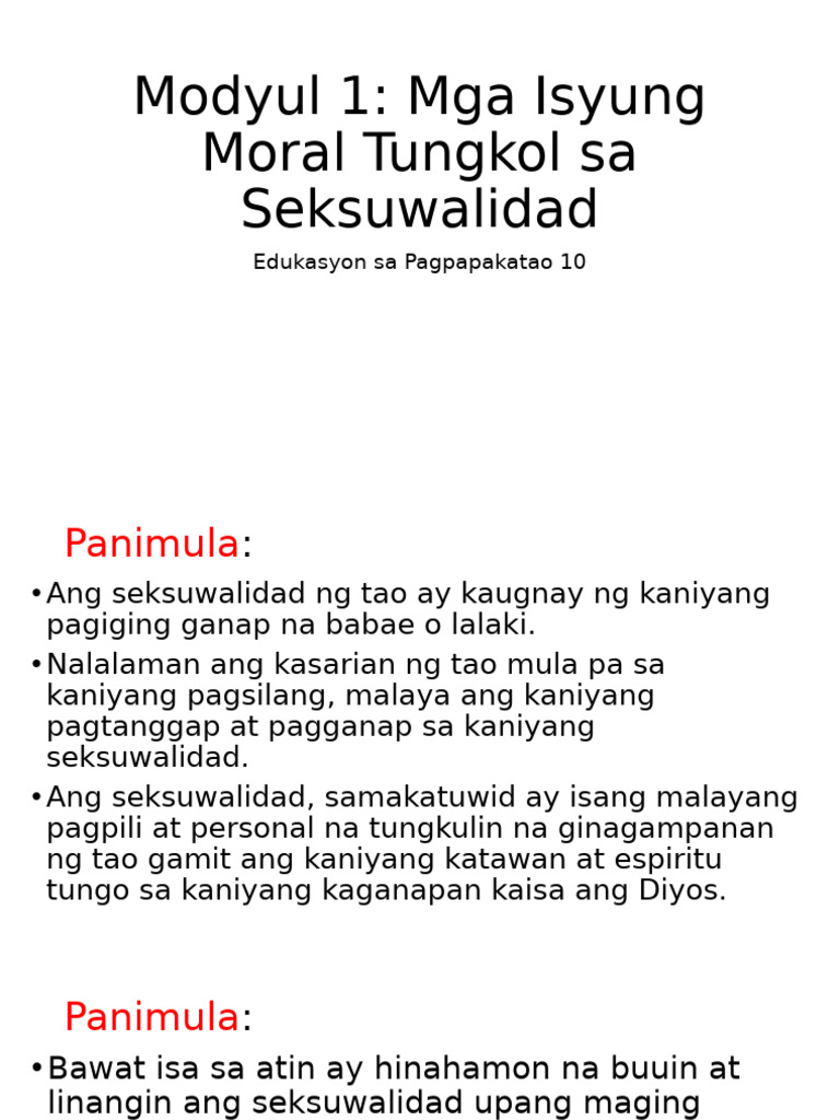 10 ESP Q4 Week 1 | PDF