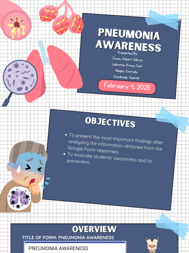 Ict Mini Tasks Pneumonia Awareness | PDF | Pneumonia | Public Health