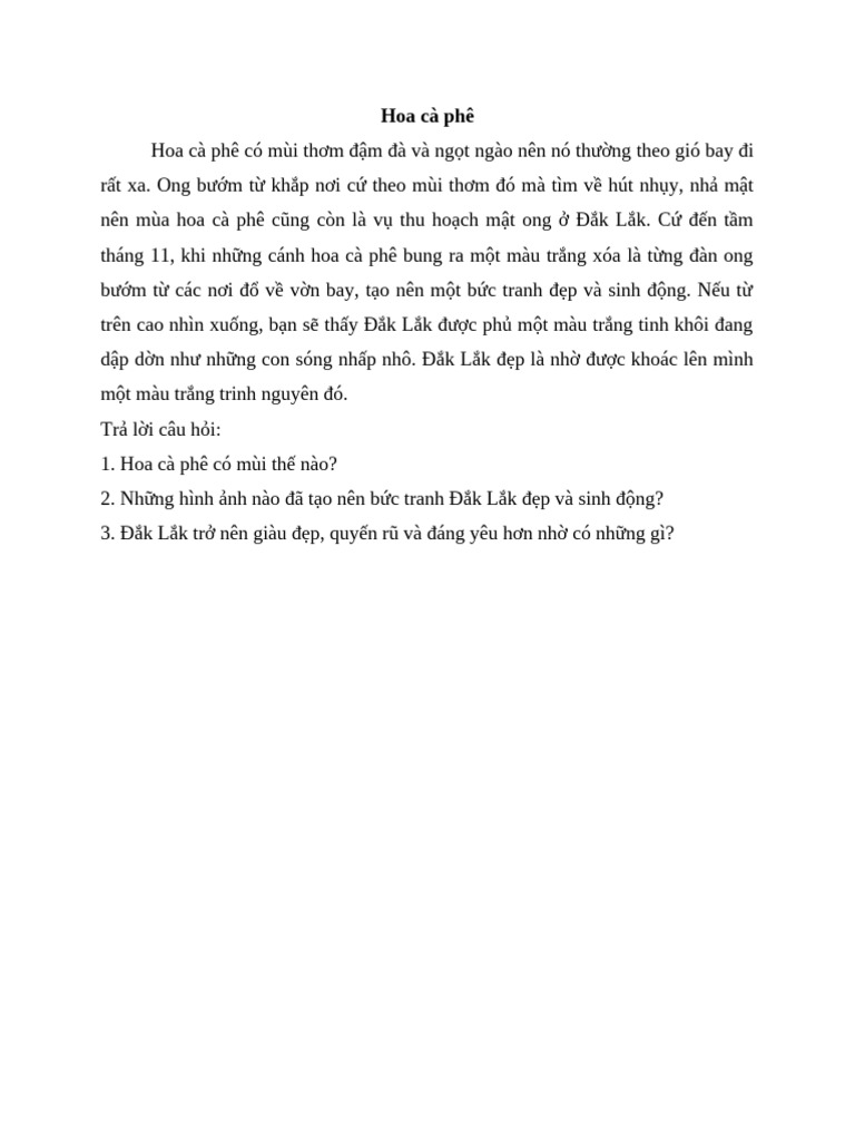 De Doc Tieng Cuoi Hoc Ki 2 2a1 22120248 | PDF