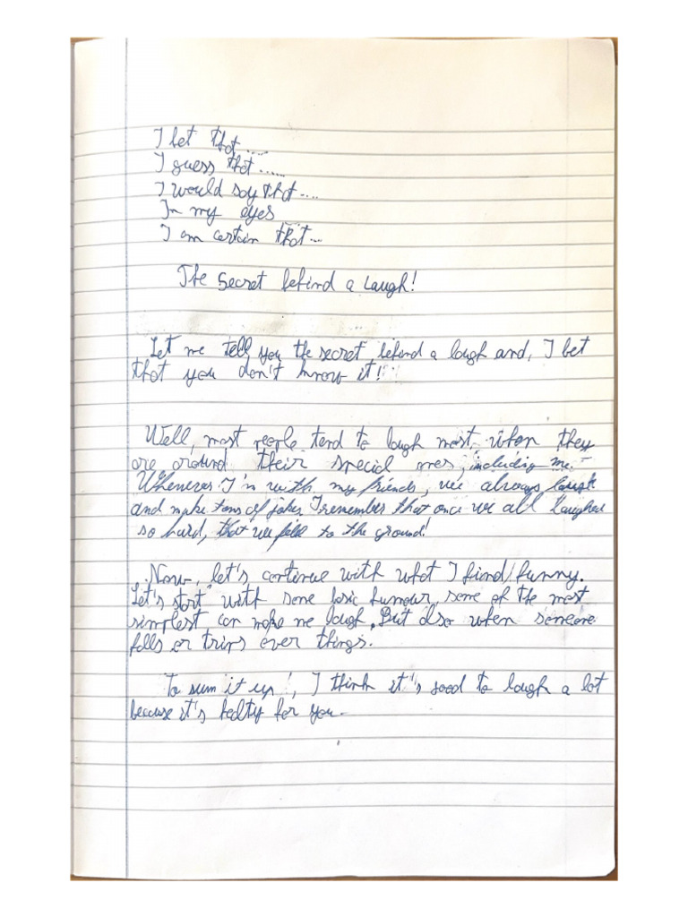 KET and PET Story Samples | PDF