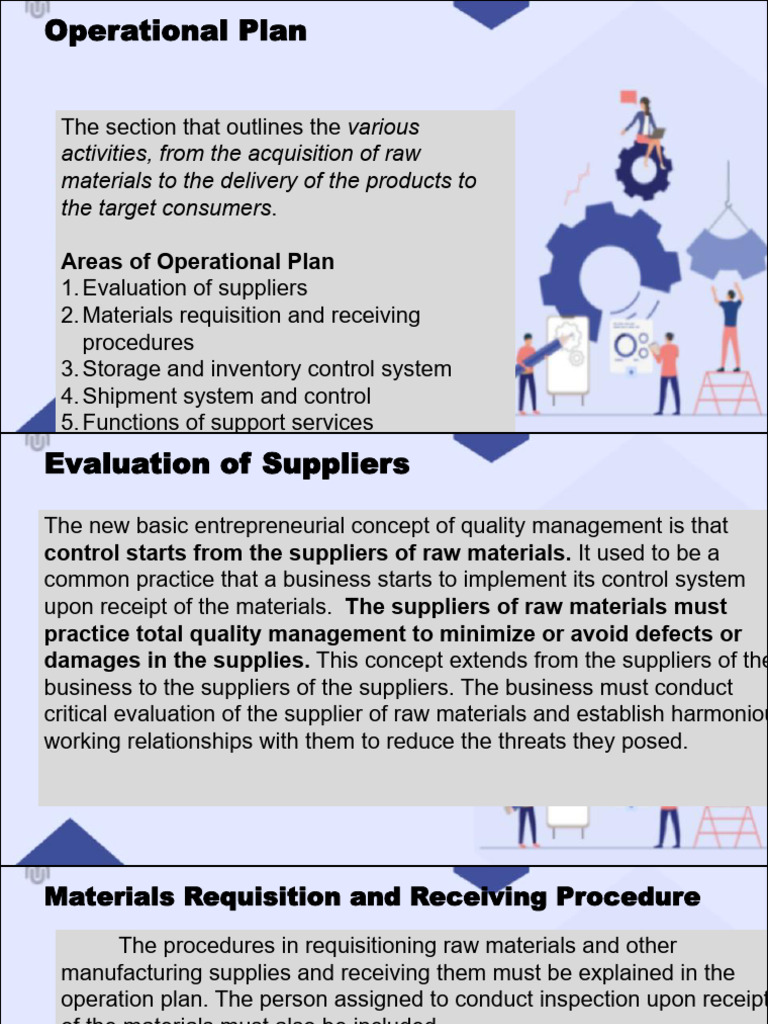 Operation Plan | PDF