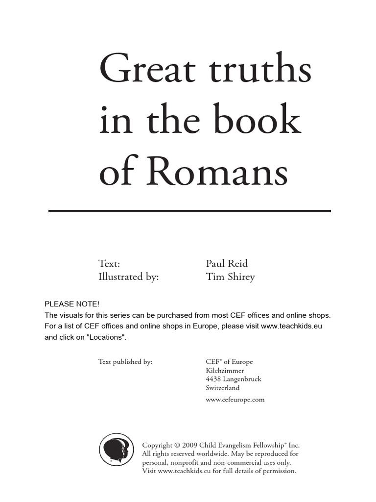 romans | PDF | Epistle To The Romans | Jesus
