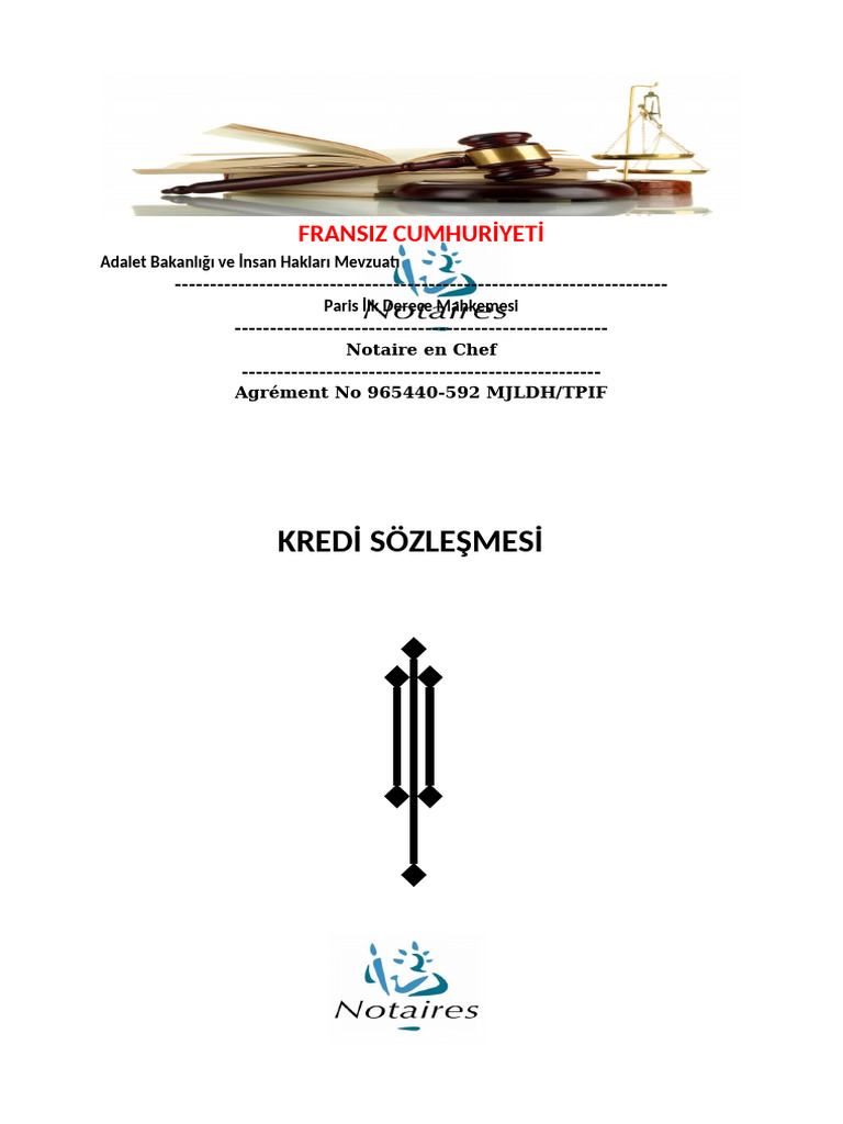 Contrat de Turquie Emde Dupont Moretti Eric Moretti Ikkkd | PDF